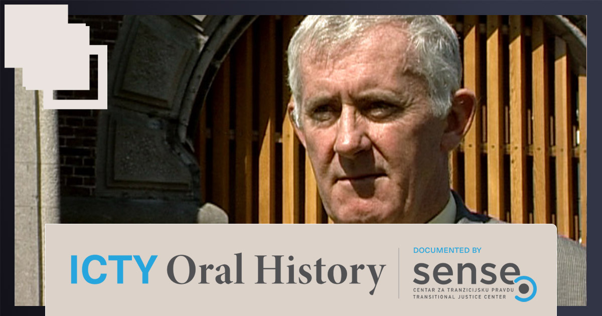 ICTY Oral History - Timothy McFadden